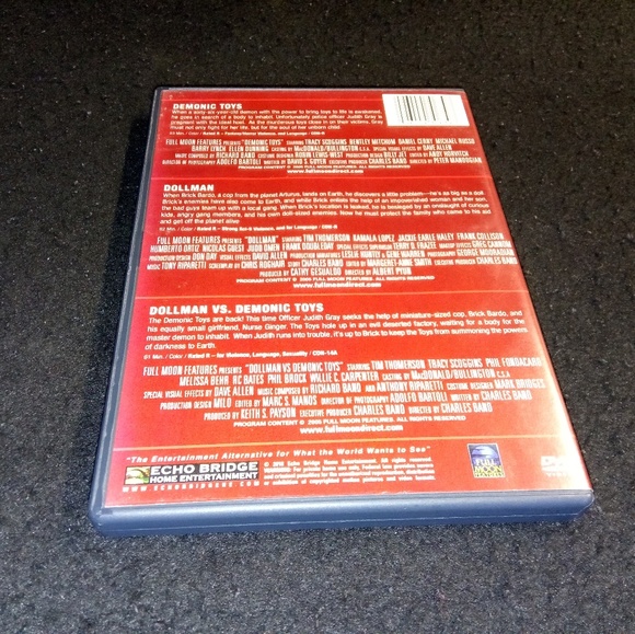 full moom | Media | Doll Man Demonic Toys Dvd | Poshmark